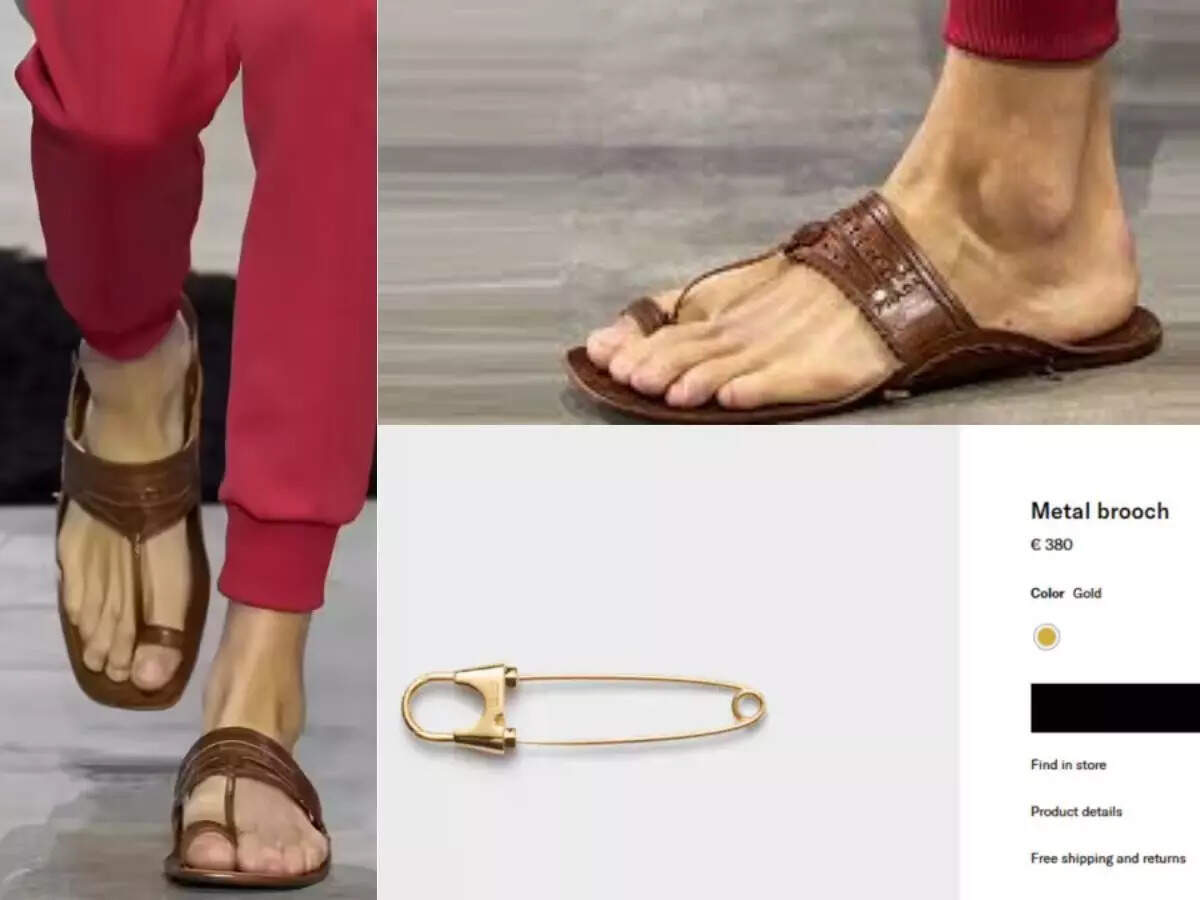 After Kolhapuri Chappals, Prada’s Rs 69,000 safety pin sparks online ...