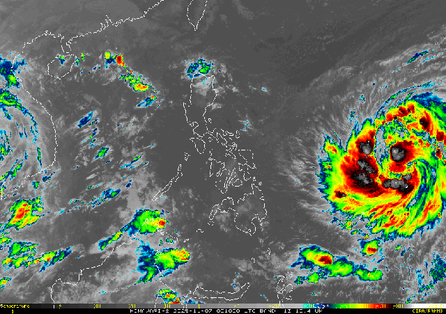 Fung-wong intensifies as it roars closer to PAR