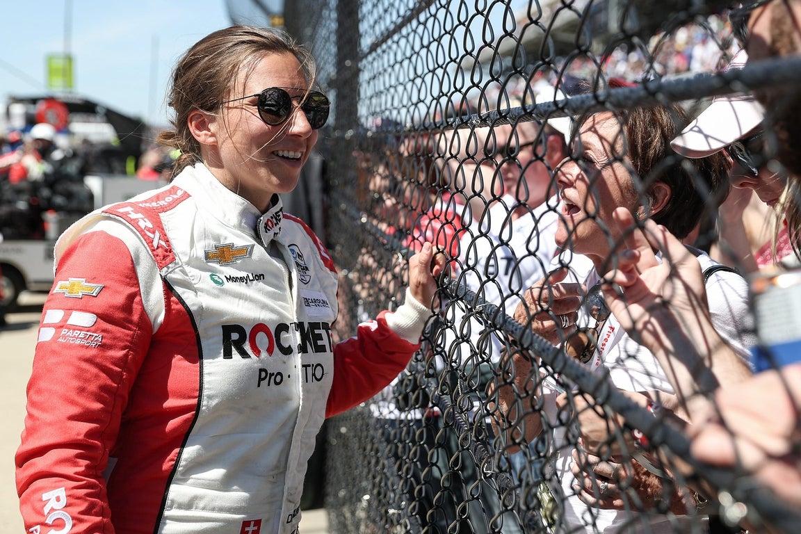 Simona de Silvestro, racing trailblazer and fan favorite, in photos
