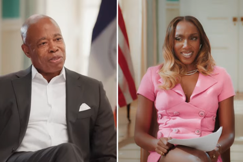 NY Mayor Eric Adams tells comedian Ziwe he's 'not hitting on her' in ...