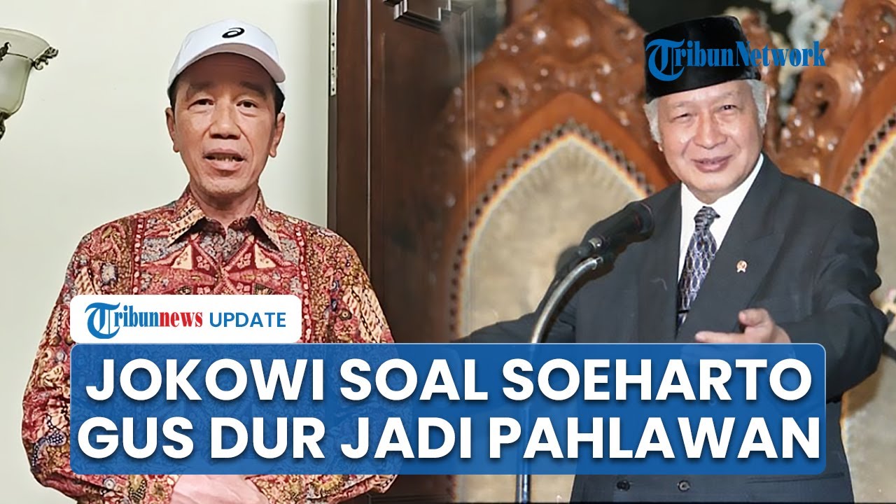 Jokowi Dukung Soeharto dan Gus Dur Jadi Pahlawan Nasional: Tiap Pemimpin Ada Kelebihan & Kekurangan