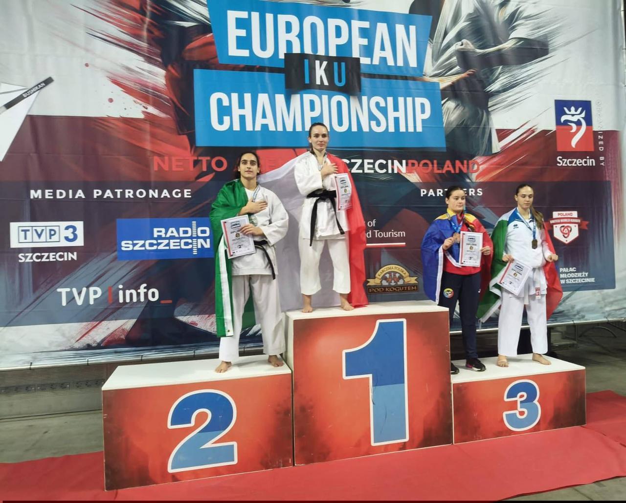 Karate. Campionati Europei in Polonia. Doppio trionfo per Daniela Daja