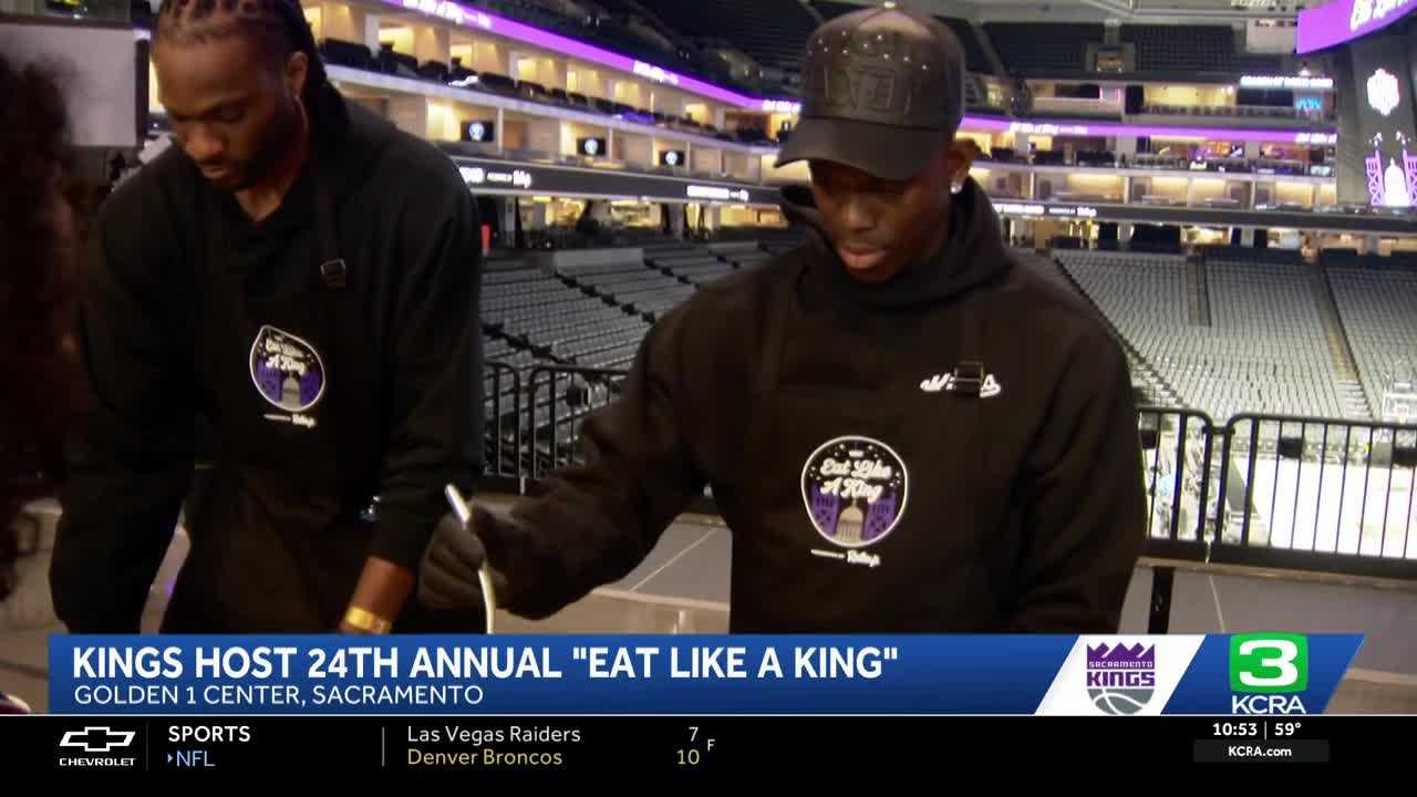 Sacramento Kings host 'Eat Like a King' gala for local kids