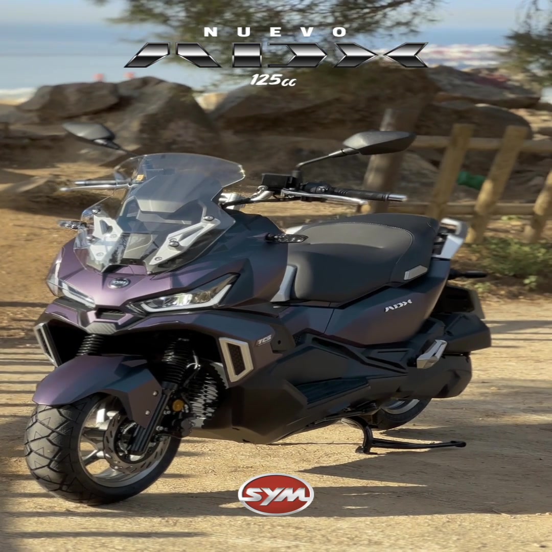 The new scooter SYM ADX 125 Trailer