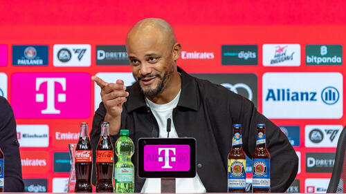 Bayern-PK mit Vincent Kompany