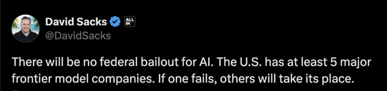 Altman rasar mot statligt AI-stöd – “Vi vill inte ha era pengar”