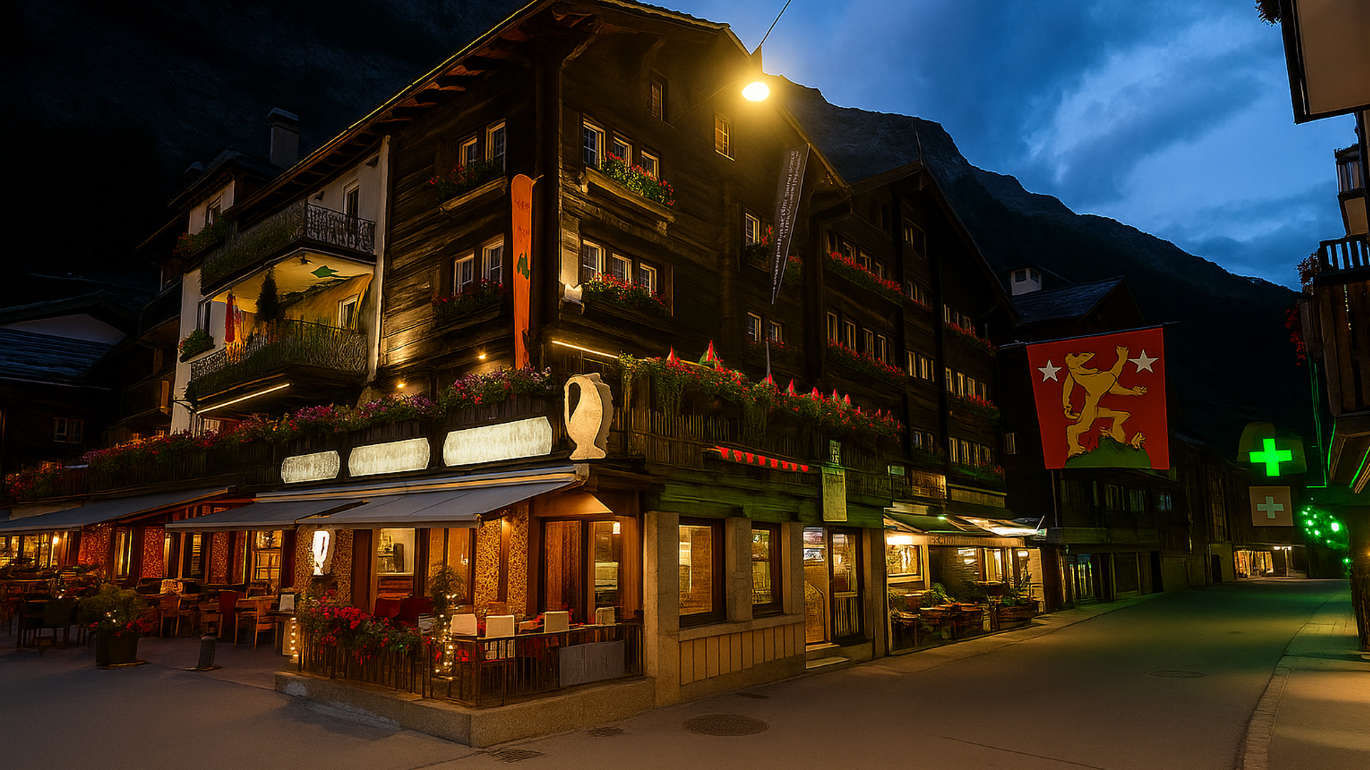 Ein entspannter Abend in Zermatt (4K)