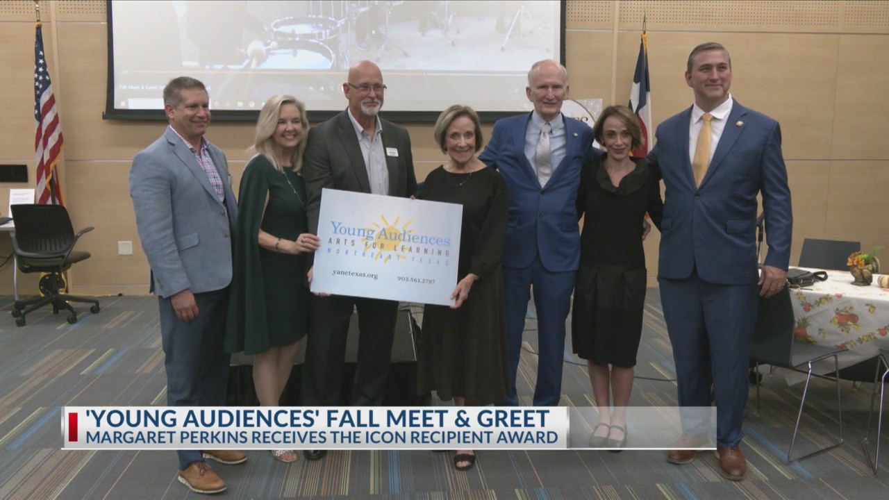 Young Audiences of Northeast Texas joined by congressman Nathaniel Moran