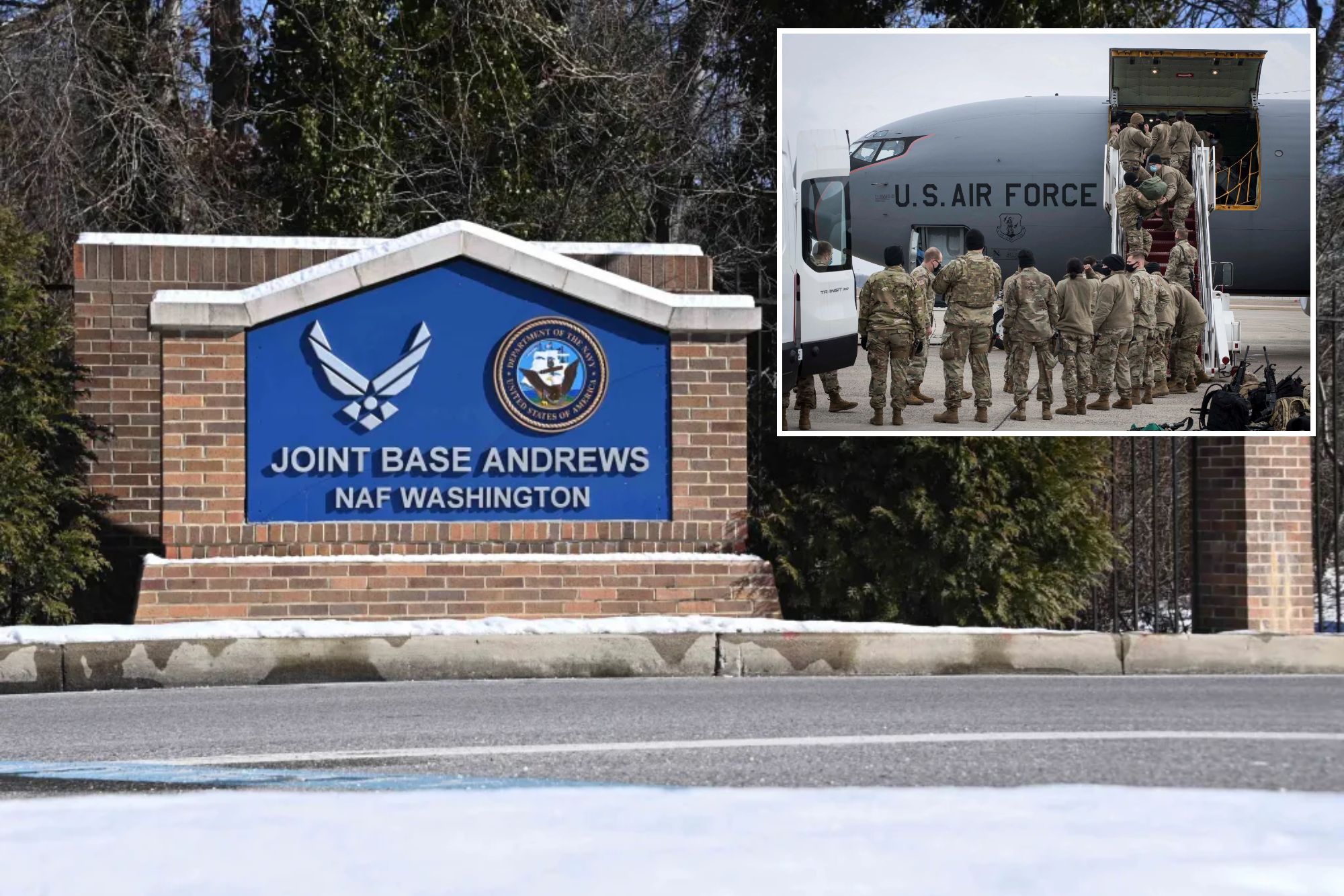 Multiple people at Joint Base Andrews fall ill after suspicious package ...