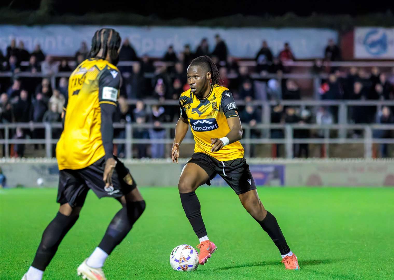Maidstone United right-back David Sesay has enjoyed an ever-present ...