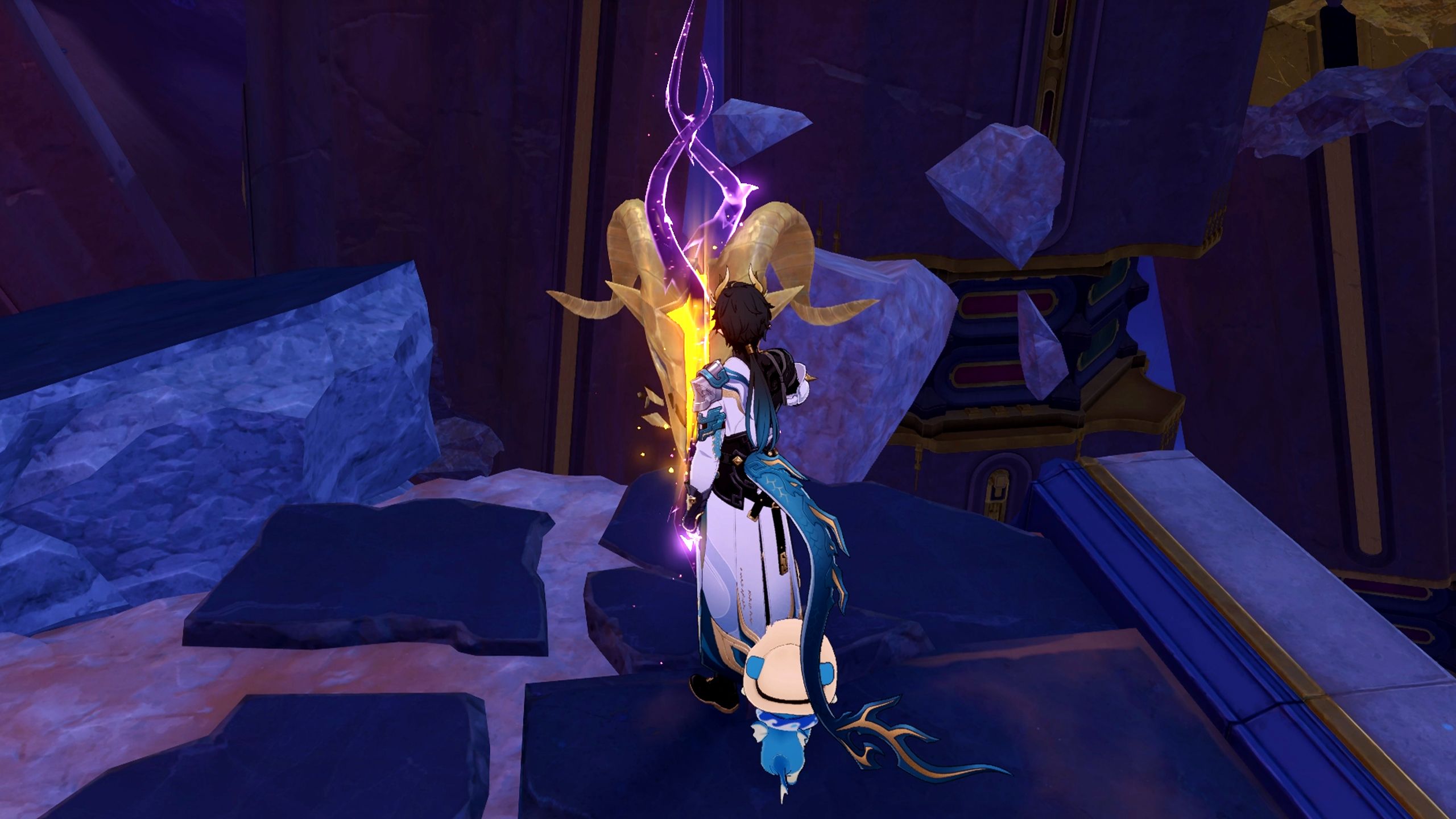 HSR 3.7 Golden Scapegoat (Nightmare's Echo Great Tomb)