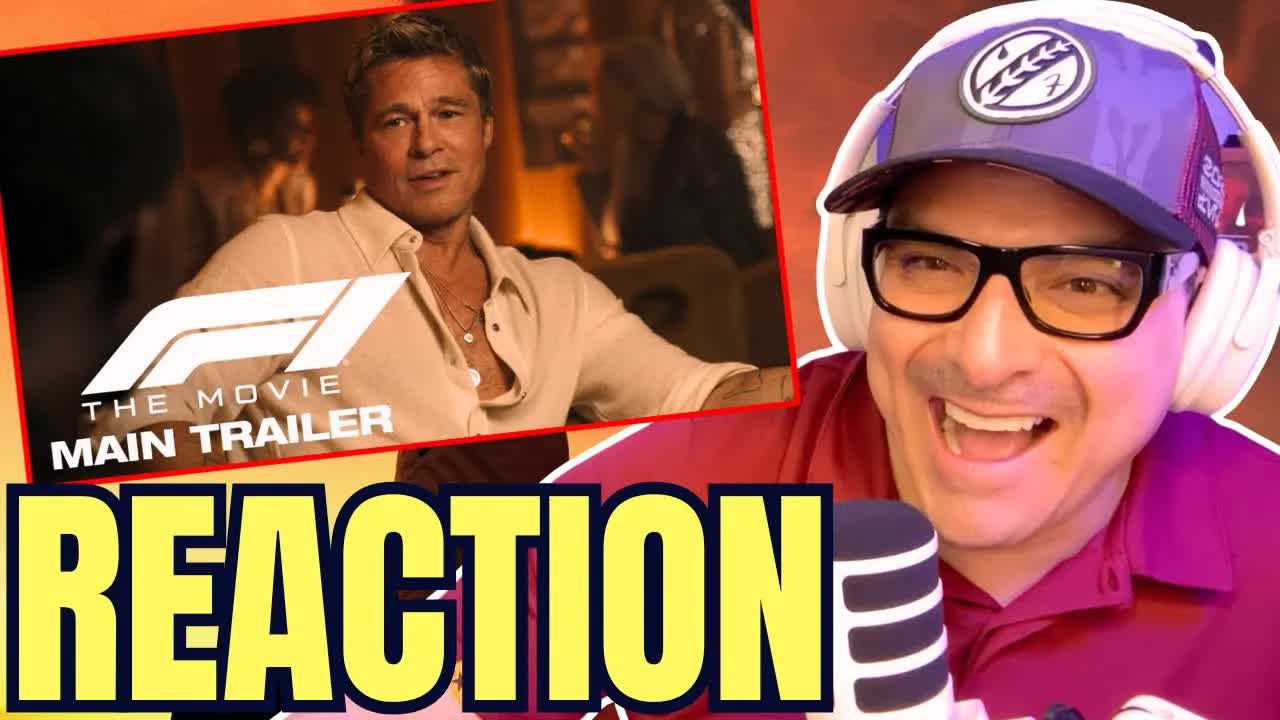 F1: The movie main trailer reaction | Brad Pitt | WB | Formula 1