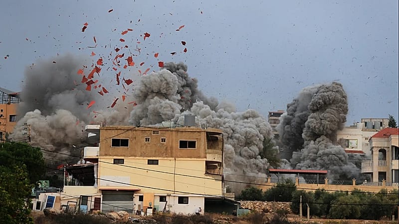 Israeli military says it struck Hezbollah targets in southern Lebanon towns