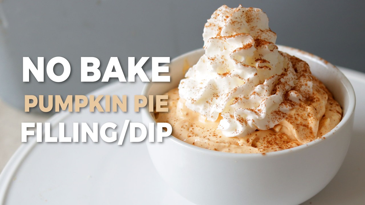 How to make no bake pumpkin pie filling in minutes