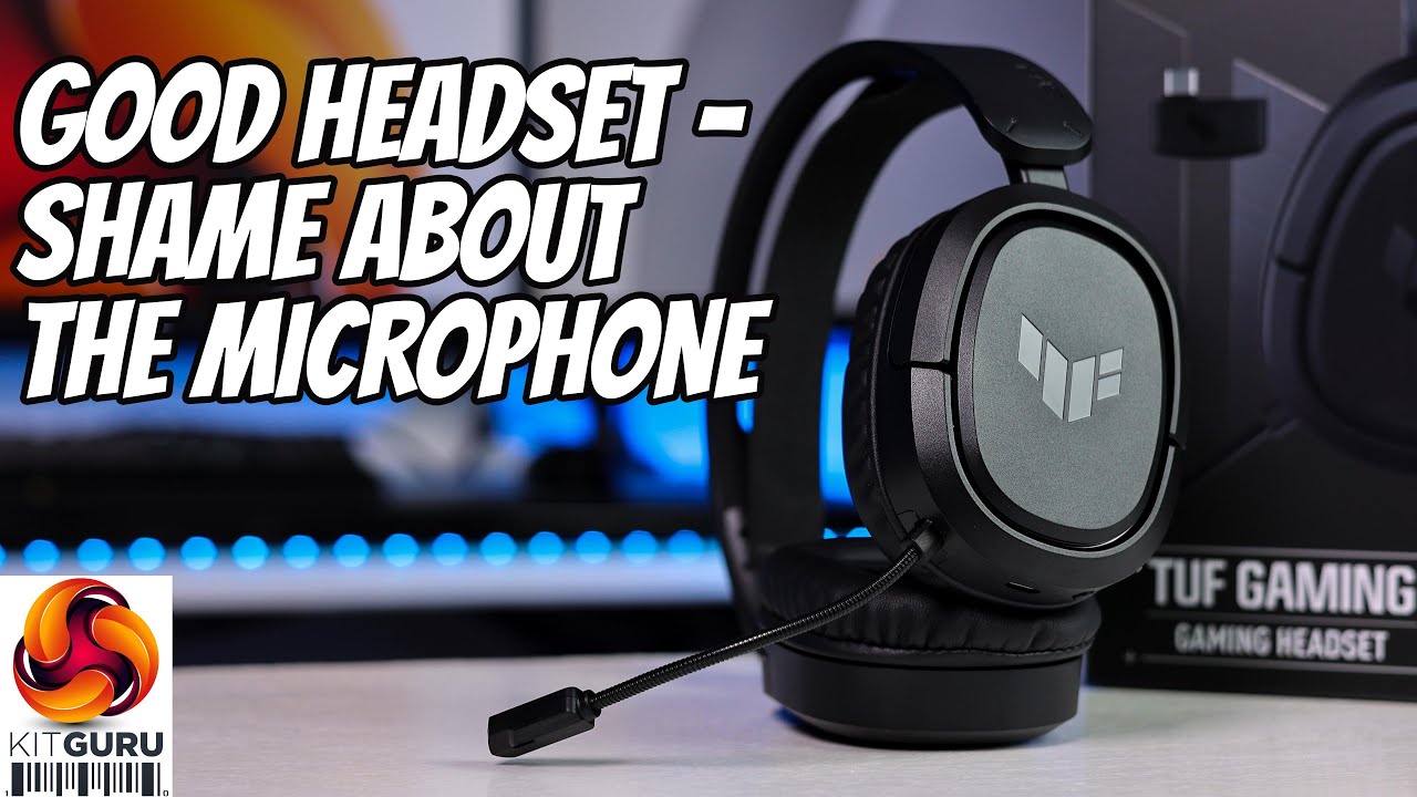 ASUS TUF H1 wireless gaming headset review
