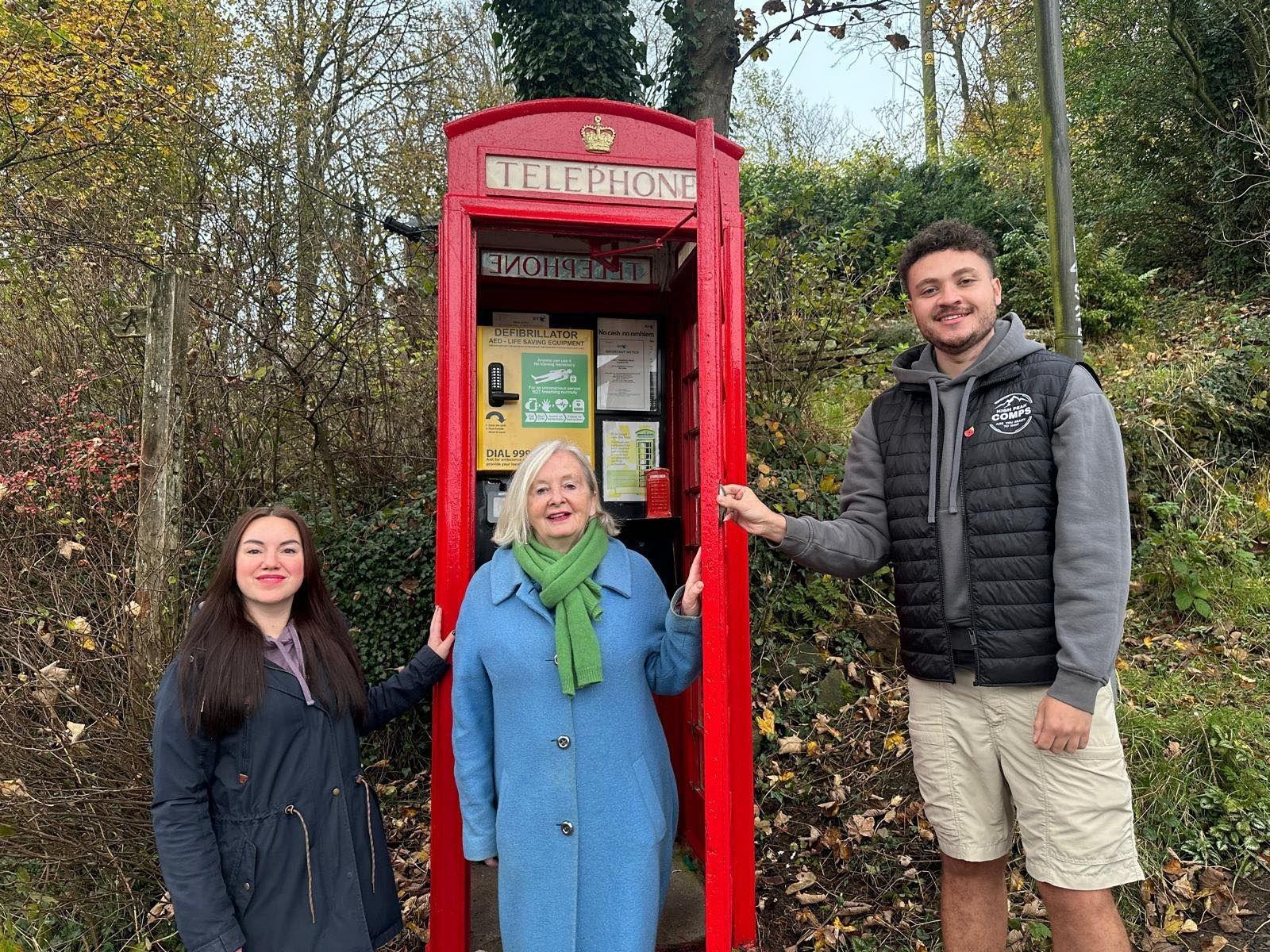 High Peak hamlet gets first-ever defibrillator thanks to local company