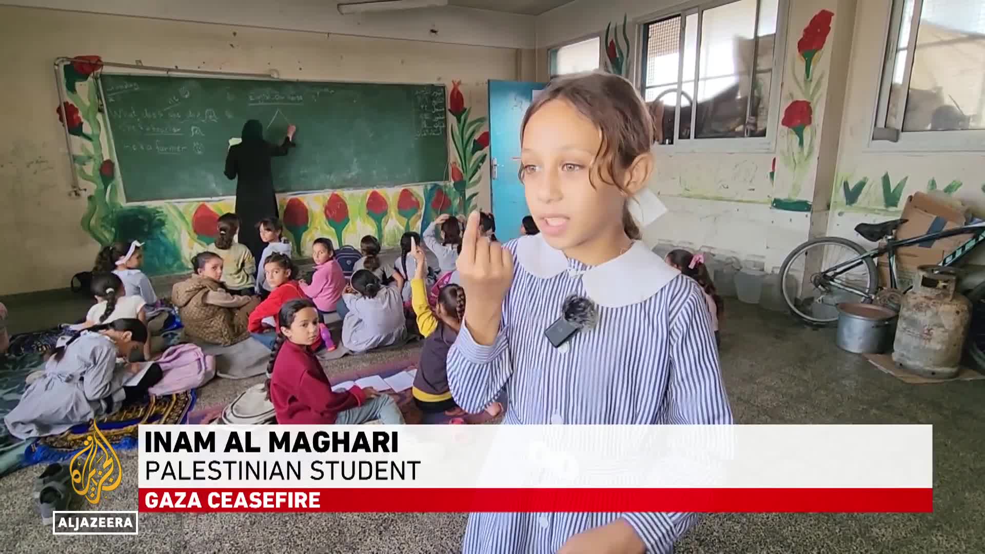 Restoring education in Gaza: Children return to makeshift classrooms