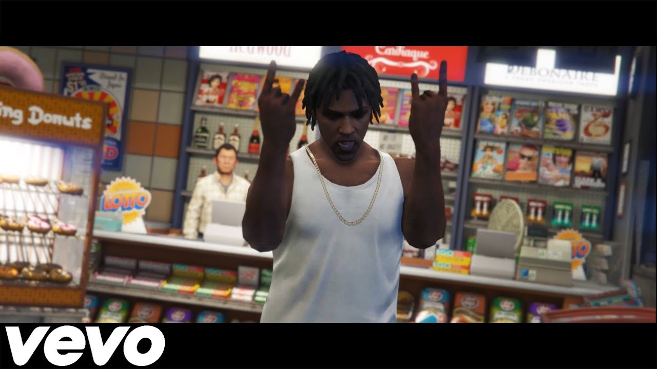 Becoming a famous rapper! | GTA 5 rapper's life #1