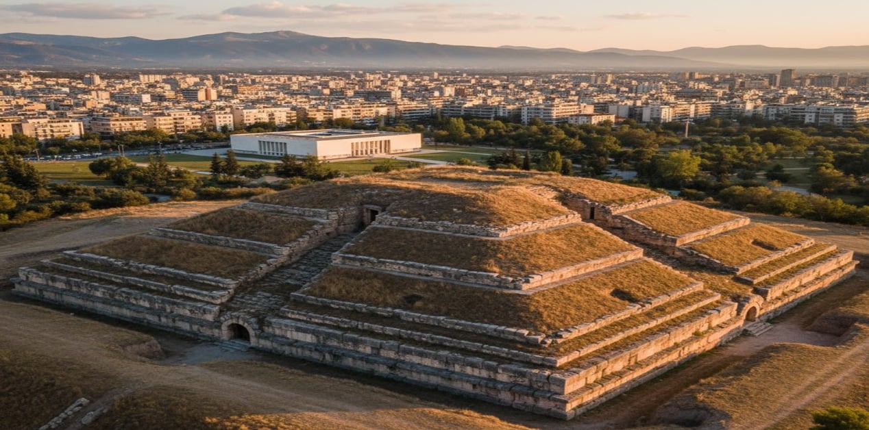 Η βαθμιδωτή πυραμίδα του Αμφίωνα στη Θήβα
