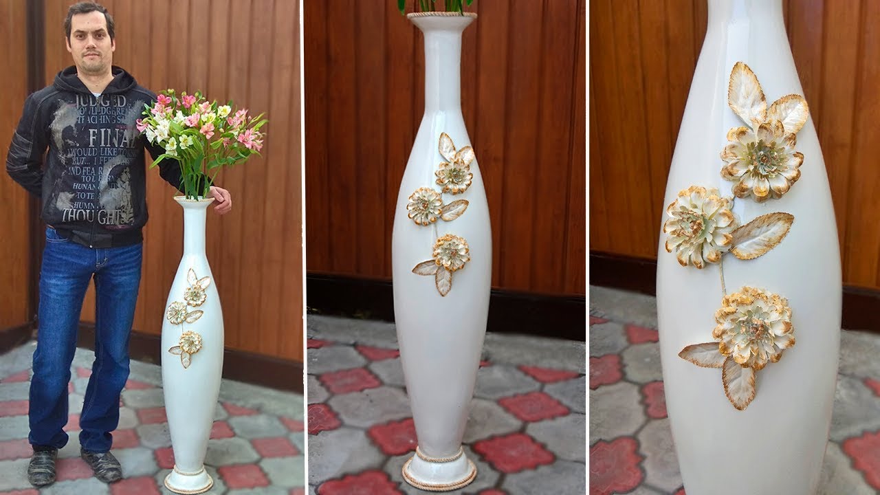Make a Giant Handmade Floor Vase