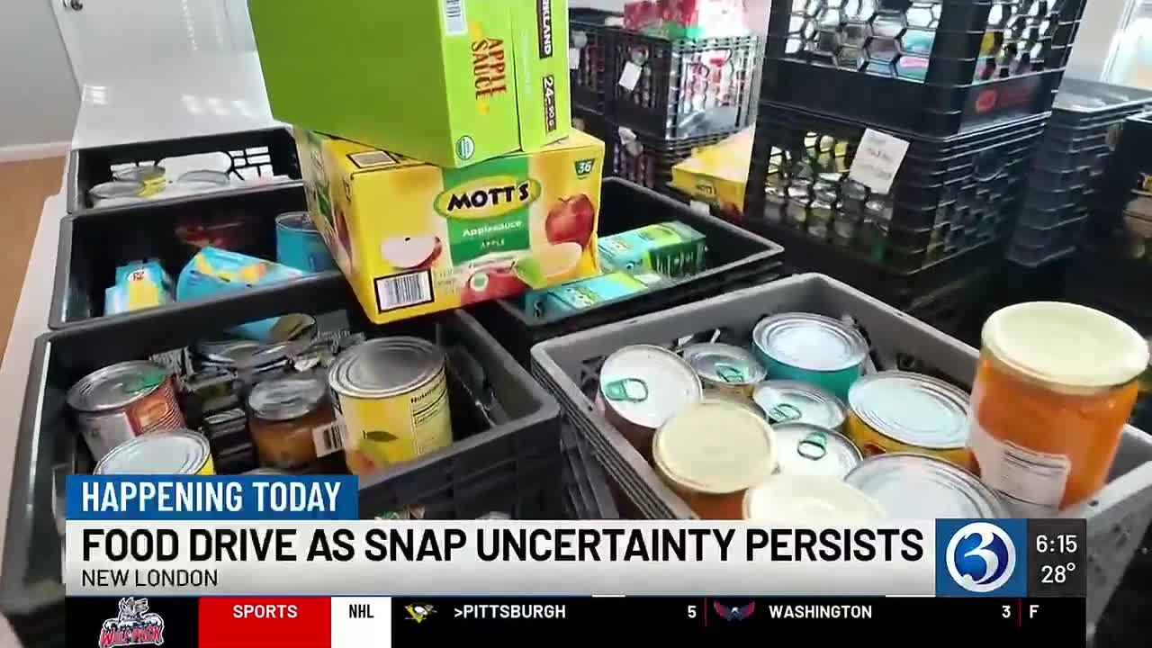Food drive underway as hundreds of thousands await delayed SNAP benefits
