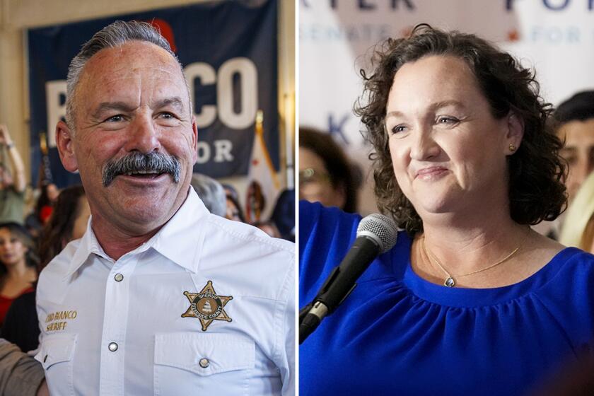 After outburst, Katie Porter's support in the California governor's ...