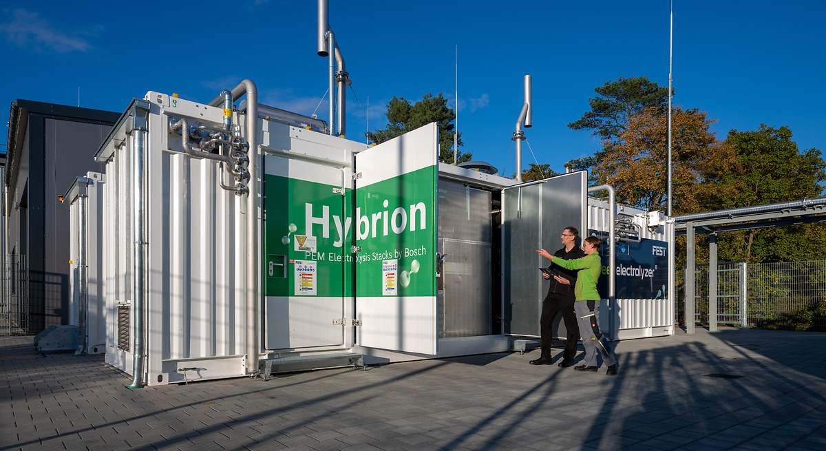 Bosch activa en Alemania su primer electrolizador propio de 2,5 MW