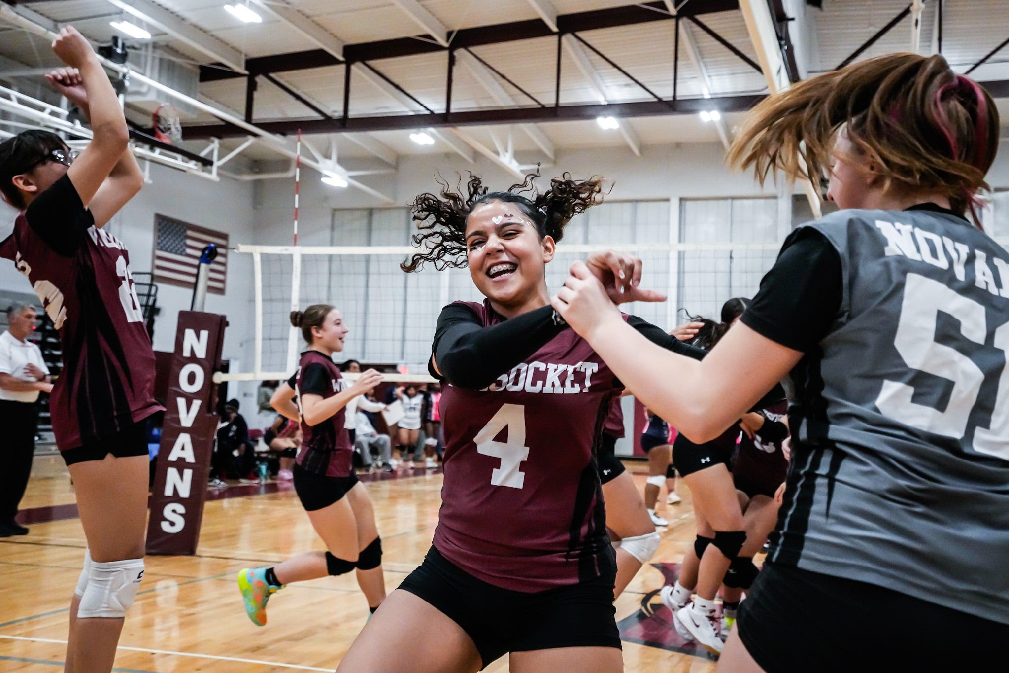 Woonsocket girls volleyball had a big test on Thursday. The Novans ...