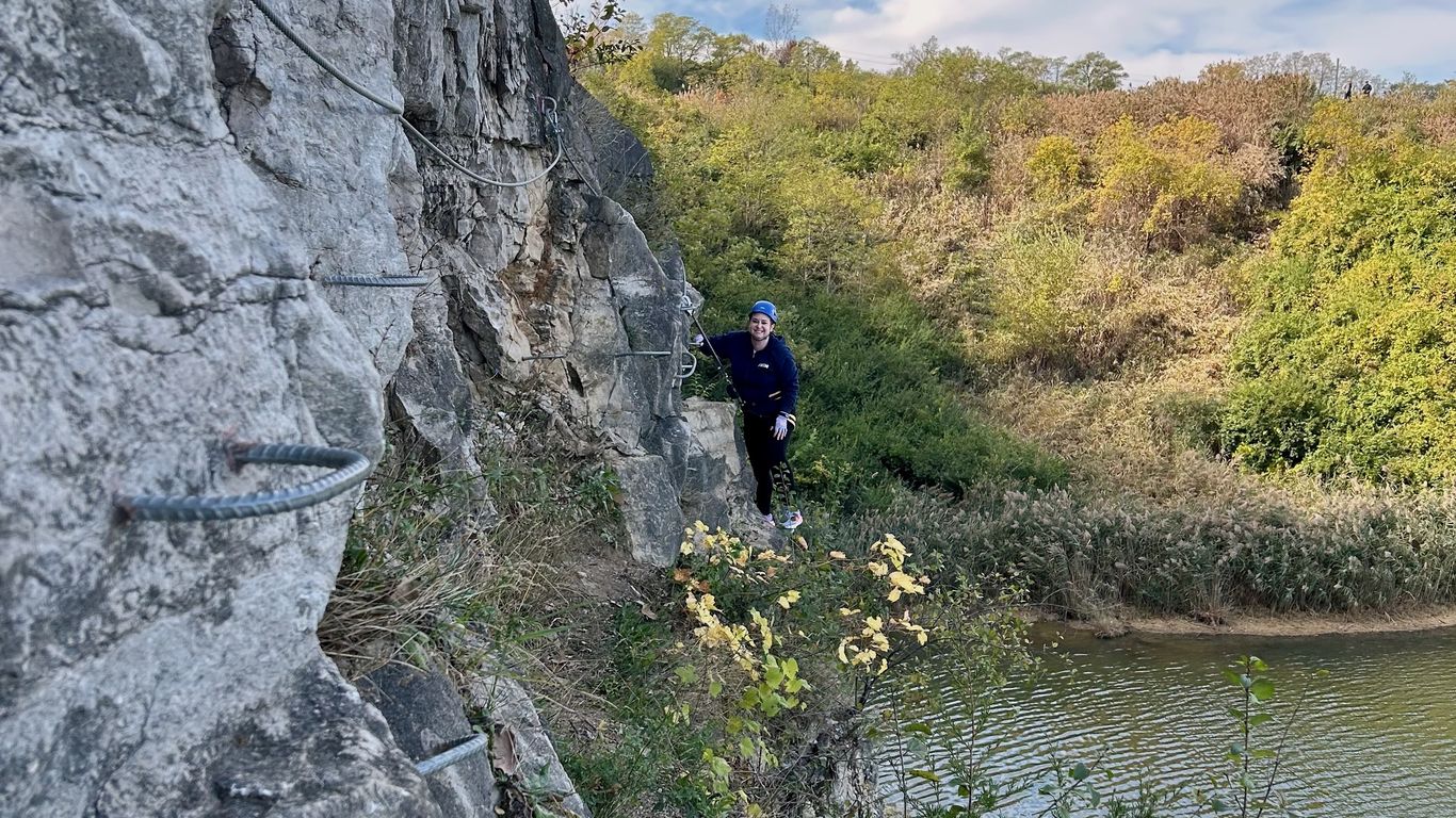 A first-timer's guide to Ohio's only via ferrata climb