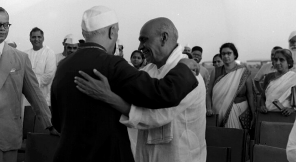 Sardar Vallabhbhai Patel accepted Jawaharlal Nehru as his leader