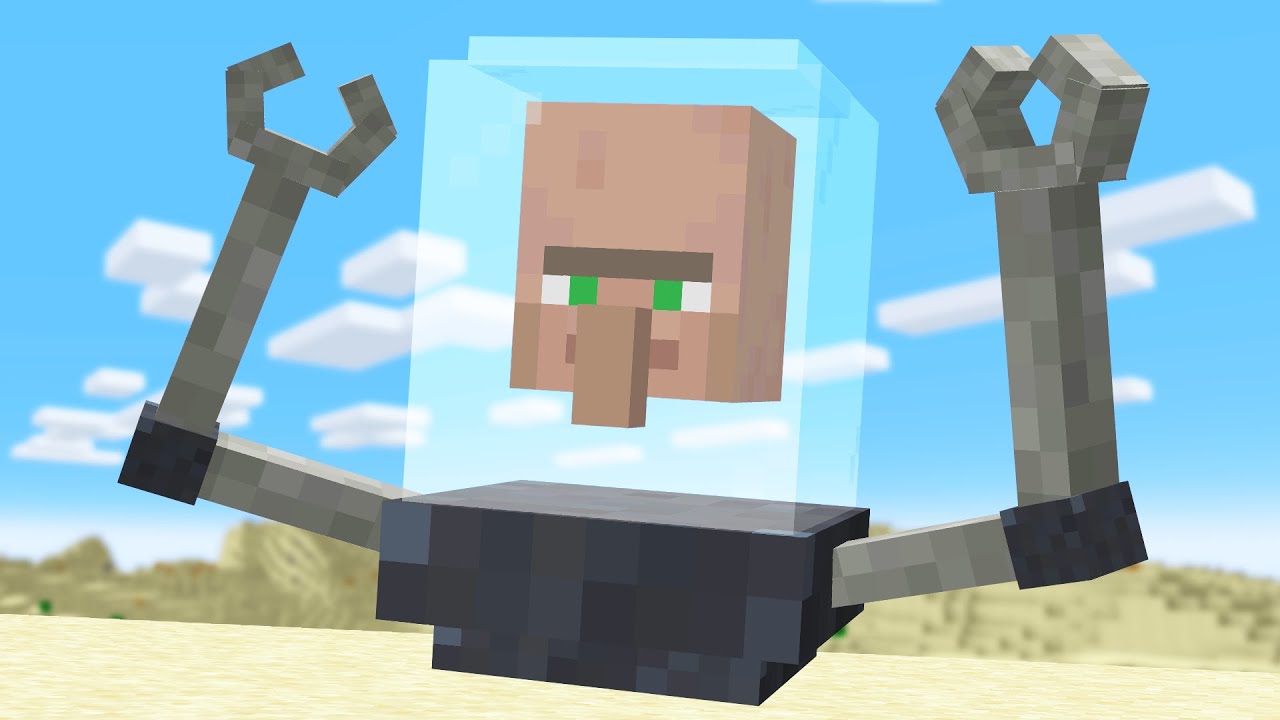 Minecraft mobs if they were from the future