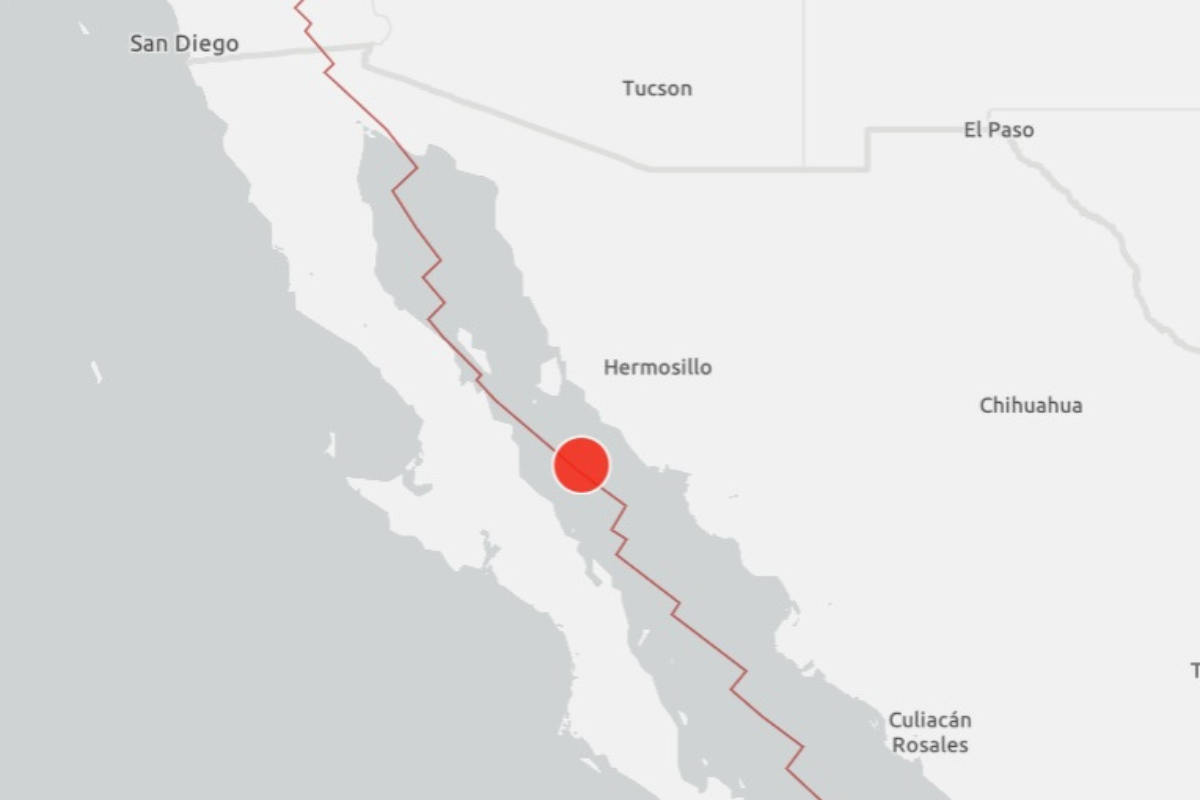 Strong earthquake strikes Gulf of California