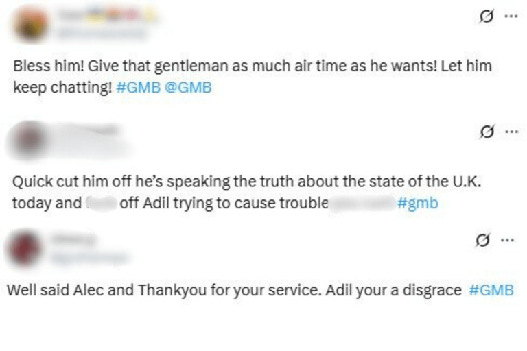 Adil Ray sparks ITV GMB outrage with 'disgraceful' remark to WWII veteran: 'How insulting!'