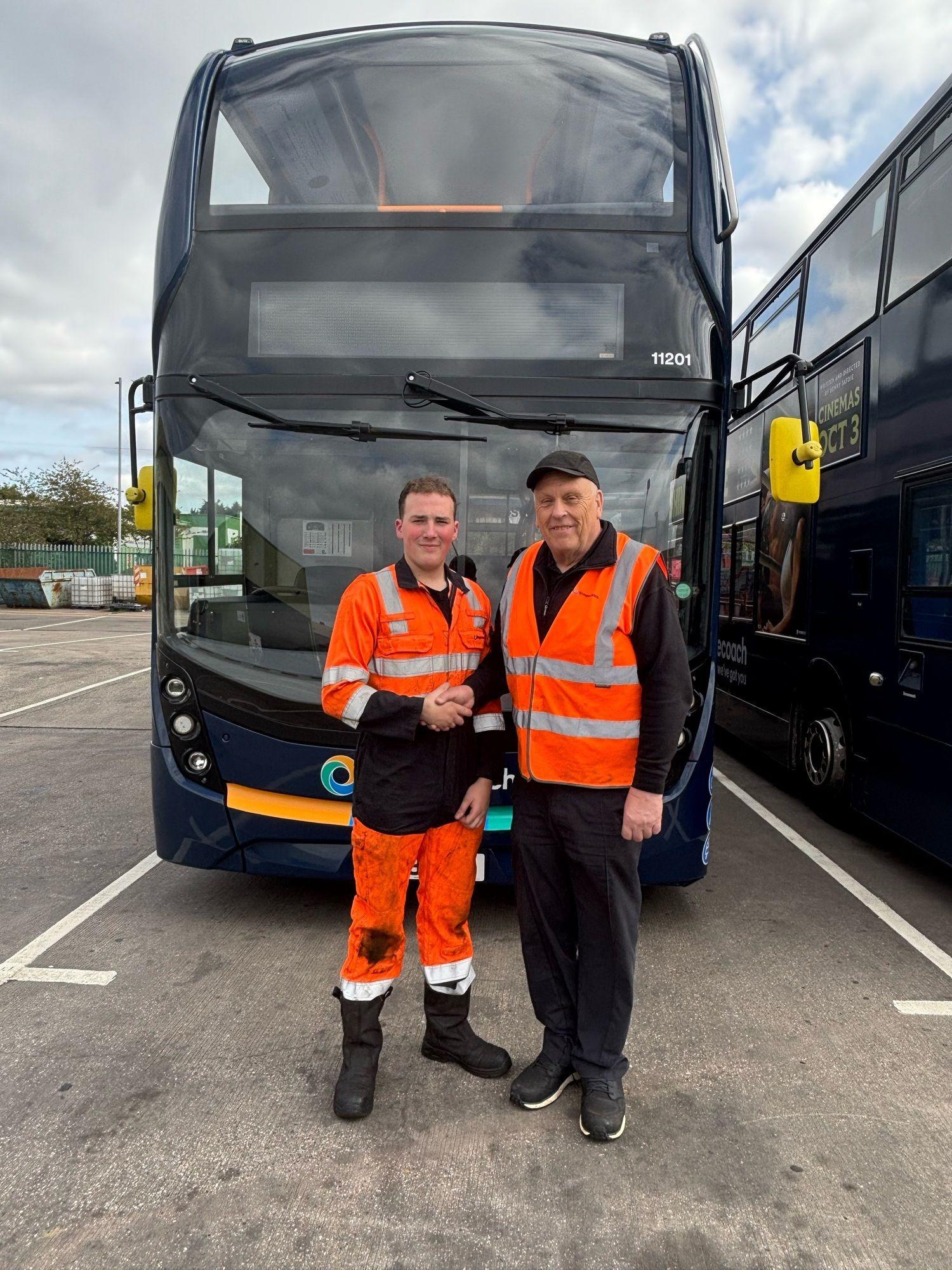Hucknall bus operator highlights value of apprentices, as government ...