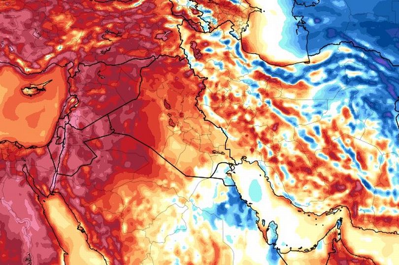 World weather map shows ‘most extreme event ever’ as Met Eireann give ...