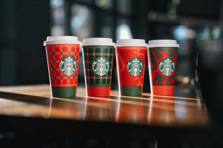 Starbucks holiday menu 2025: calorie count for every festive drink