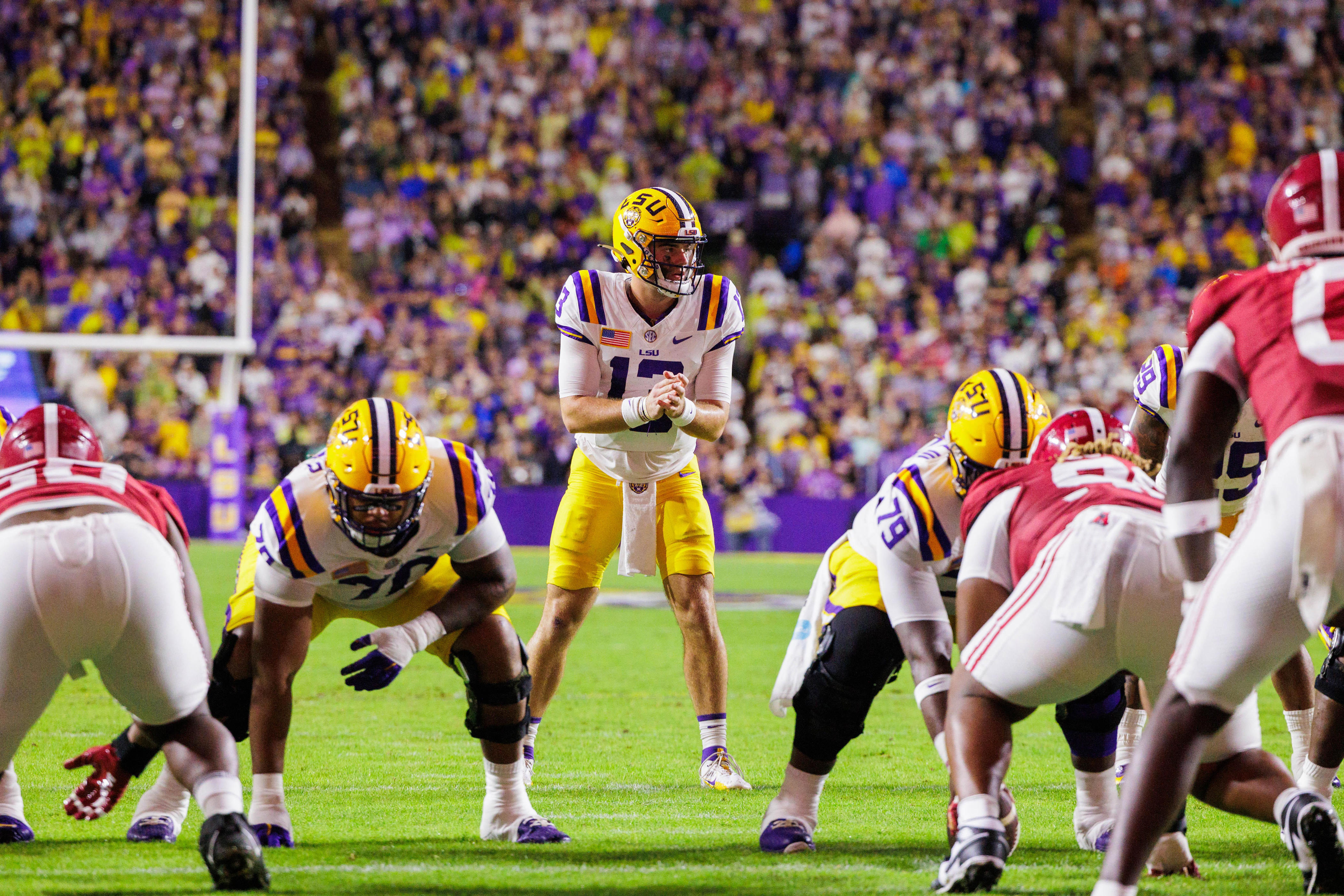 LSU looks to pull off the upset over Alabama in Frank Wilson’s Tiger ...