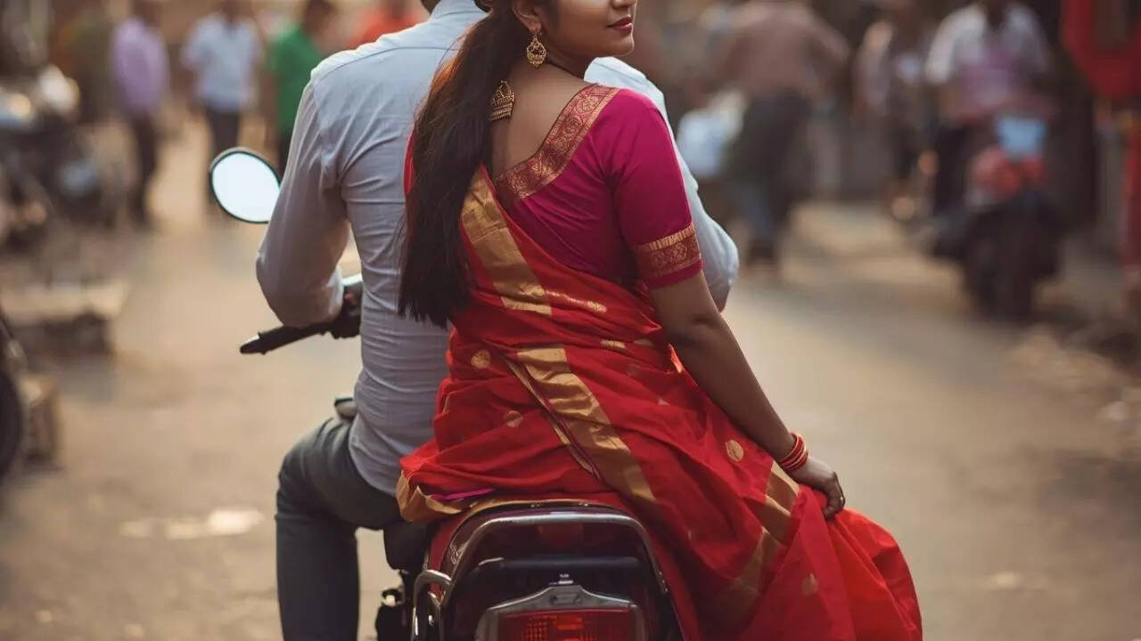 Why women sit sideways on motorbikes: The untold story behind a ...
