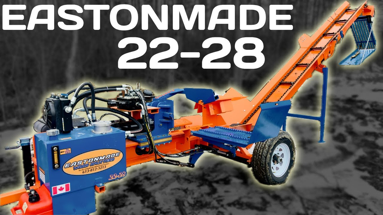 Eastonmade 22-28 Setup and First Firewood Split