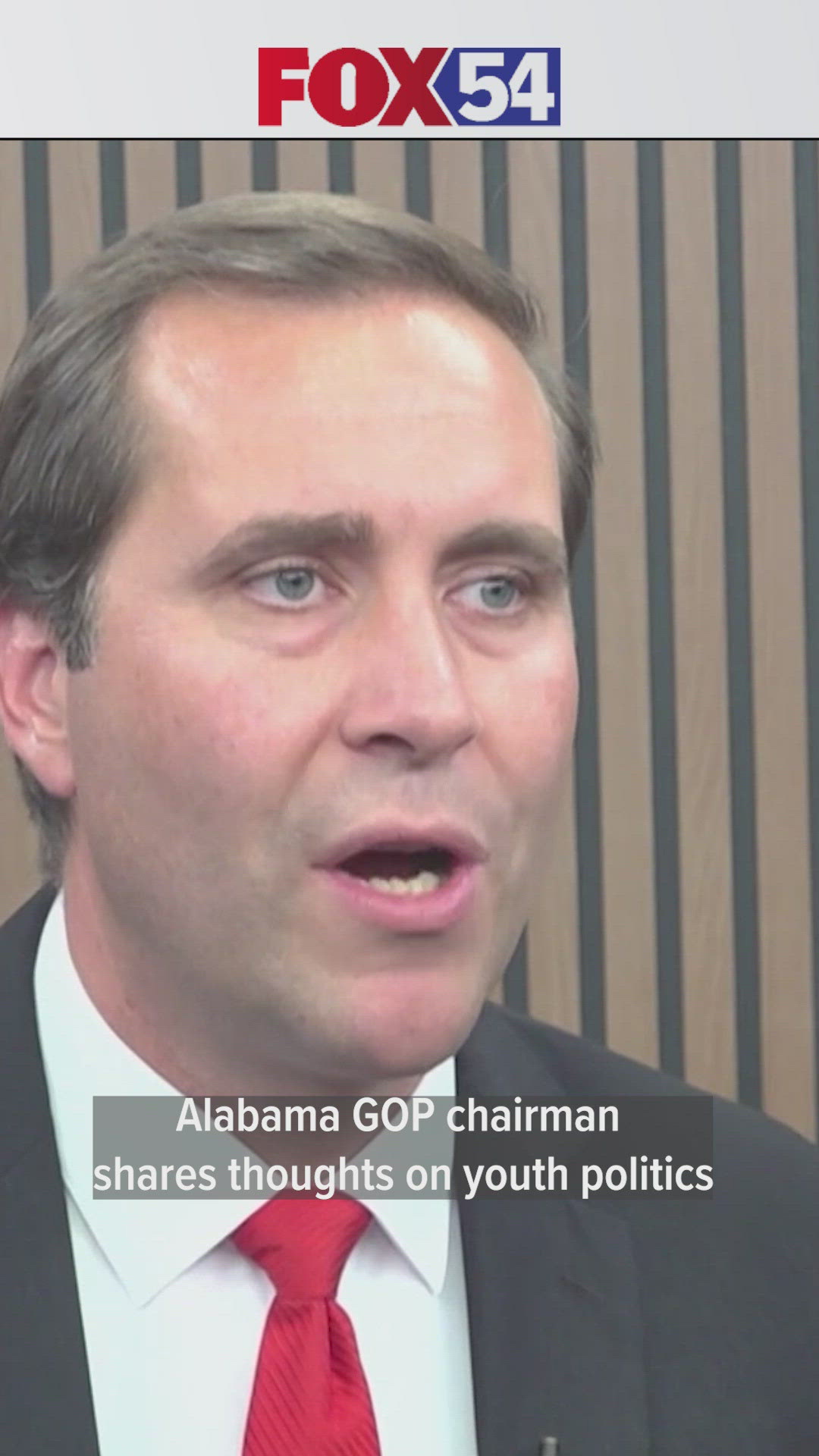 Alabama GOP Chairman John Wahl shared his thoughts on politics and youth