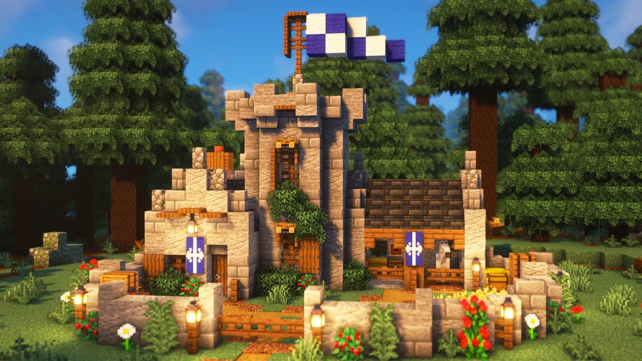 Minecraft Castle Build – No Skills Needed!
