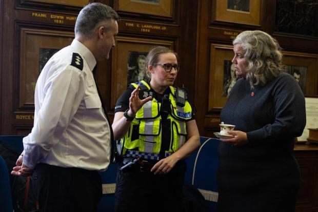 Swindon MP meets heroic rail staff and 999 workers after mass stabbing