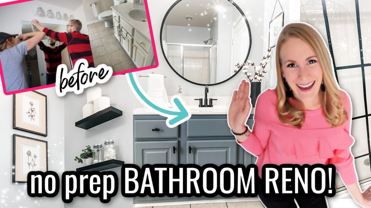 New extreme bathroom renovation (no prep or skill required!) ️ Home ...