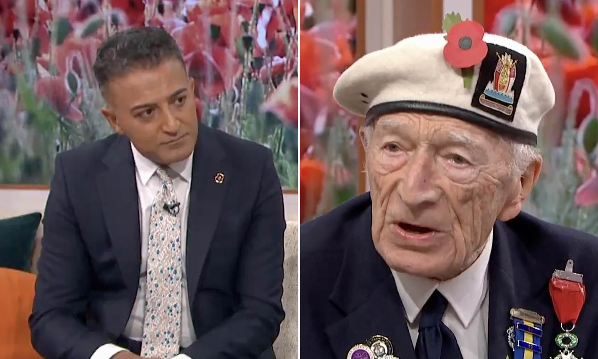 WW2 veteran leaves Adil Ray 'mortified' as he says winning the war ...