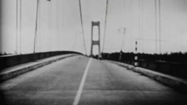 Science history: The Tacoma Narrows Bridge collapses, forcing a ...