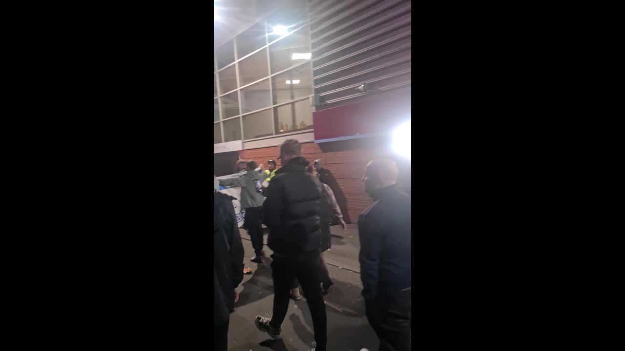 Israel flag removed amid tense scene at Aston Villa game against ...