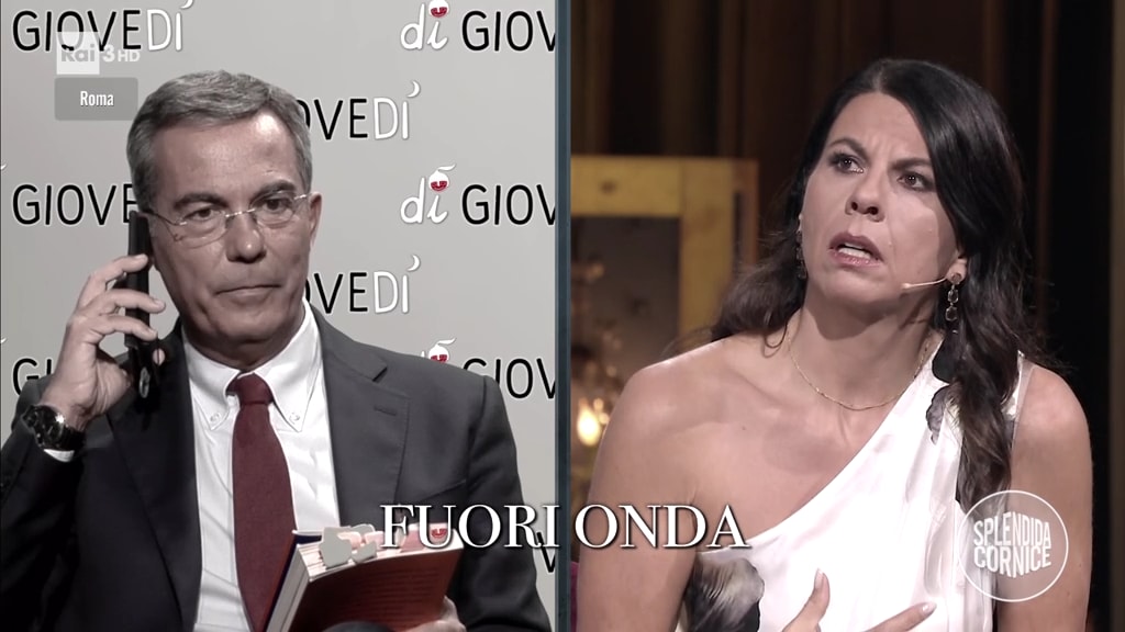 "Di Giovedì", il fuorionda di Giovanni Floris con Geppi - Splendida Cornice 06/11/2025