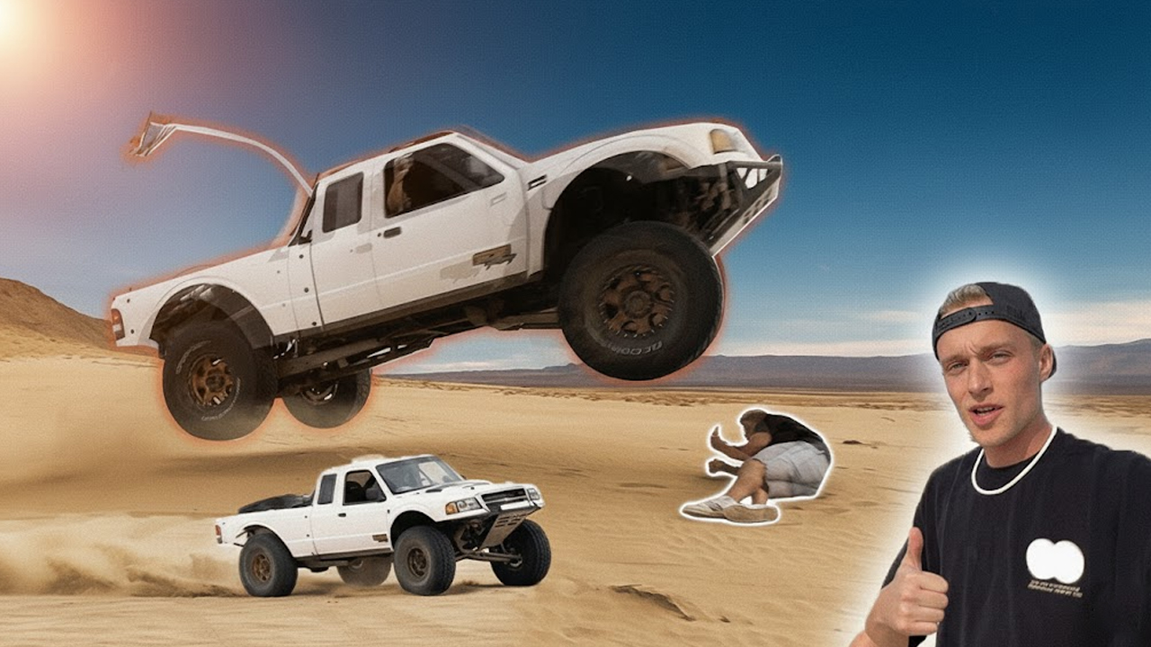 Ford Ranger Prerunner – Big Air Jumps and Off-Road Fun