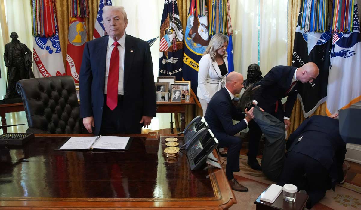 Fresh concerns for Donald Trump’s health after ‘freezing’ during ...
