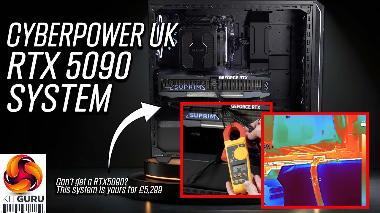 RTX 5090 power draw: Safe or not? £5,300 CyberpowerPC UK system